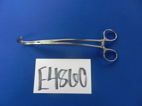 E4860 Pilling 35-3655 Wylie Curved "J" Clamp 3.65cm Tip x 24.5cm ...
