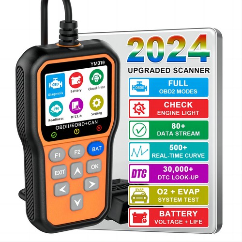 Automotive OBD2 Scanner Code Reader Car Diagnostic Scan Tool Check ...