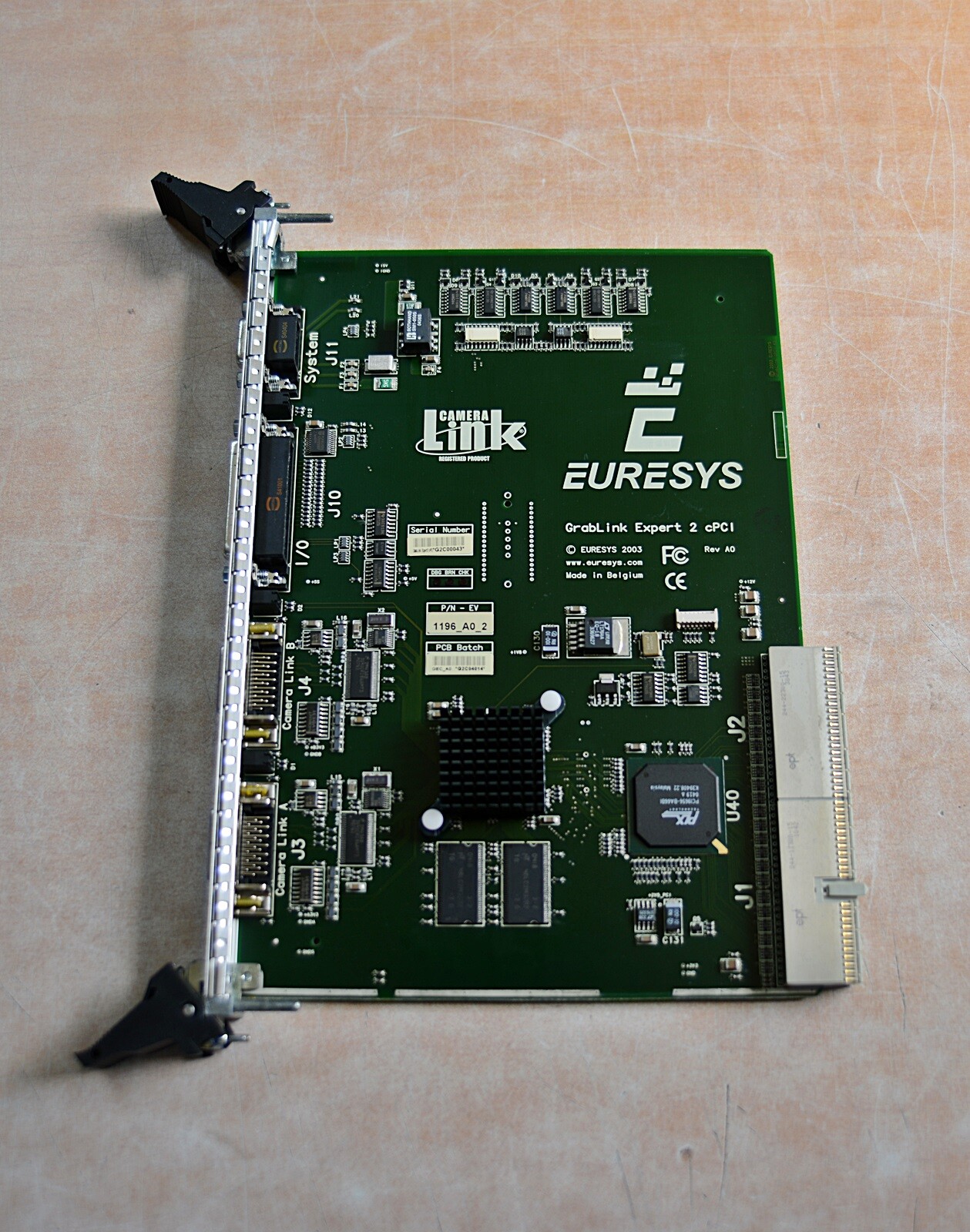 EURESYS Camera Link Frame Grabbers Board 1196_A0_2 free ship | eBay