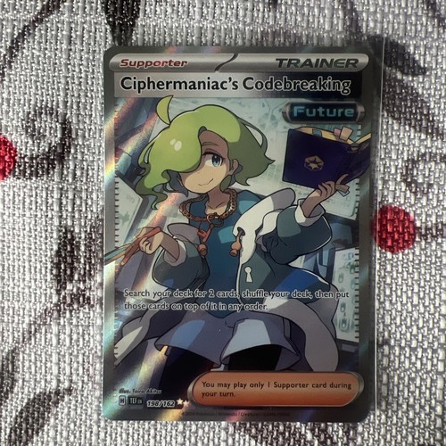 Ciphermaniac's Codebreaking 198/162 Rare Full Art SV Temporal Forces ...