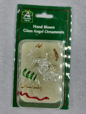 Rare Princess House Christmas Tree Ornament CRYSTAL ANGEL Original Box ...