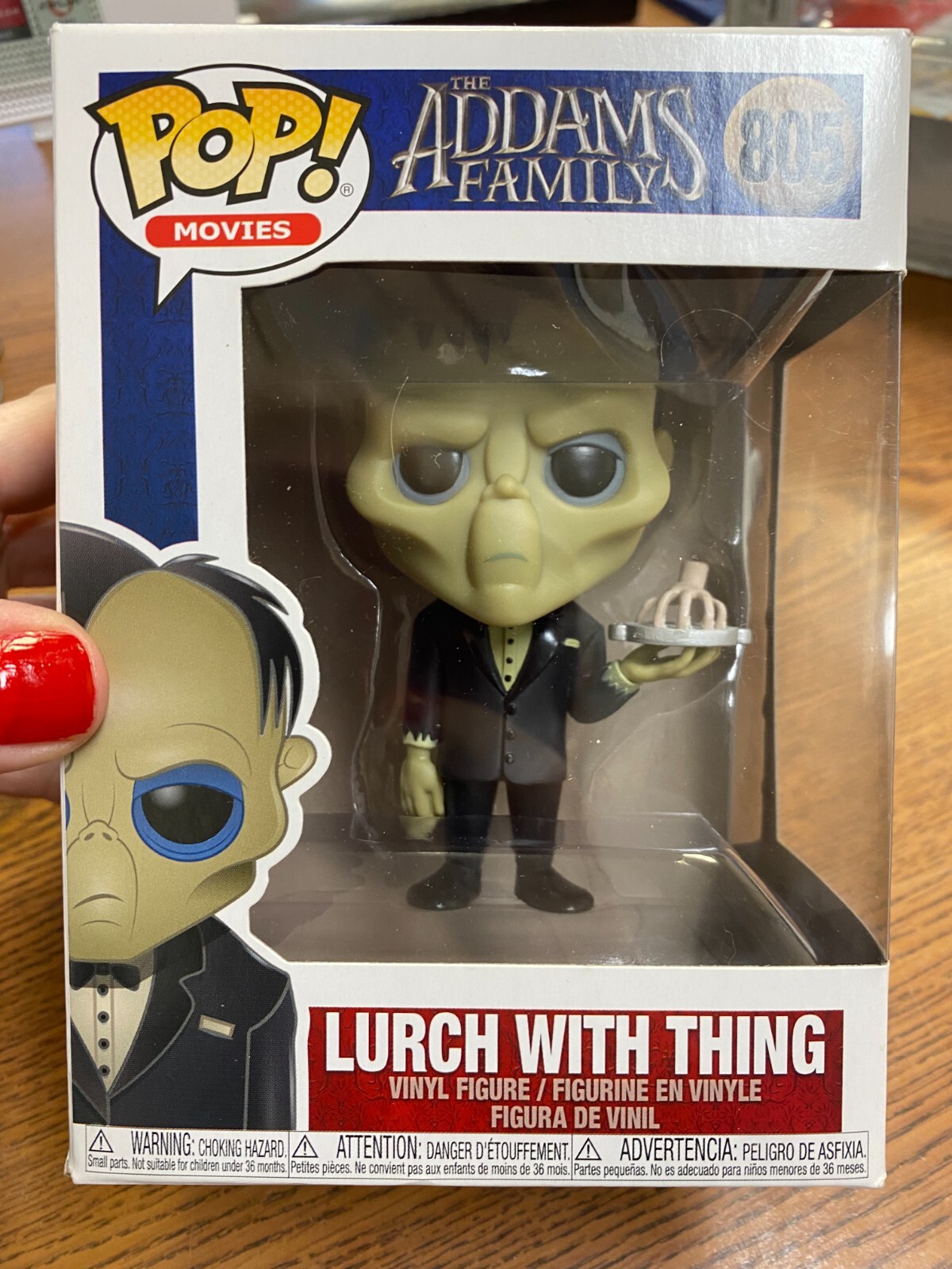 Funko Pop! Vinyl: The Addams Family - Lurch w/Thing #805 for sale ...