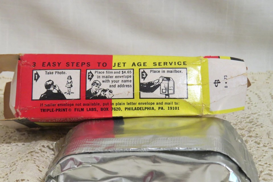 Vintage Triple Print Color Film Unopened 126 Format Made In USA | eBay