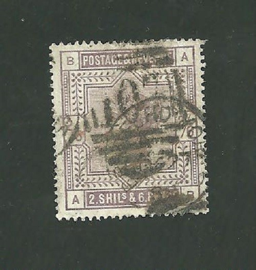 Great Britain Stamp 2 Shillings Scott #96 Postage & Revenue | eBay