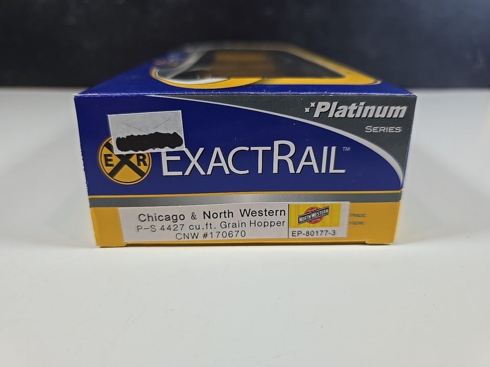 ExactRail HO platinum Chicago & North Western P-S 4427 Grain Hopper ...