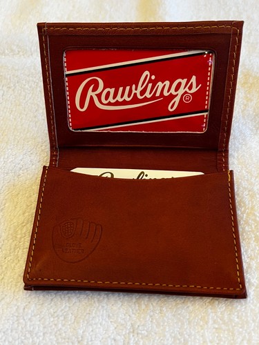 Rawlings Baseball Glove Leather Credit Card Case New | eBay