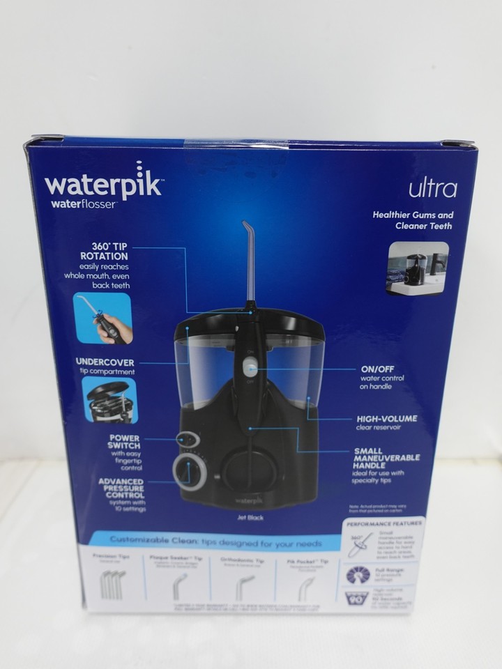 Waterpik Ultra Countertop Water Flosser, Black | eBay