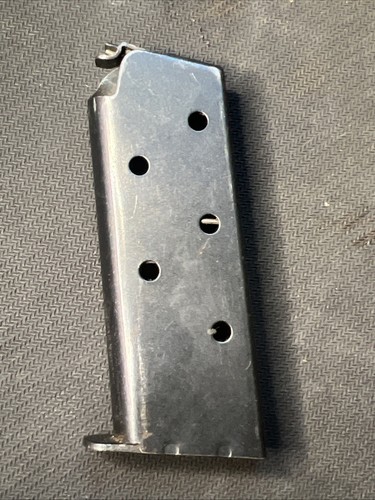 Detonics Combat Master 45 ACP Magazine 6rd .45ACP Worn Around Mag Catch ...