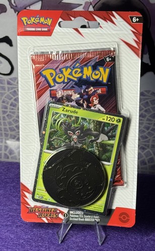 Pokémon TCG - Destined Rivals Checklane Blister Pack - Factory Sealed X ...