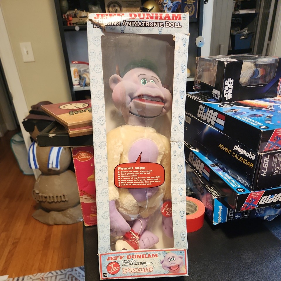 NECA Jeff Dunham Talking Animatronic Doll (Peanut) 18'' NIB New | eBay