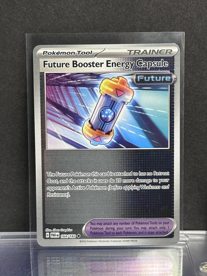SV04: Paradox Rift #164/182 Future Booster Energy Capsule Reverse Holo ...