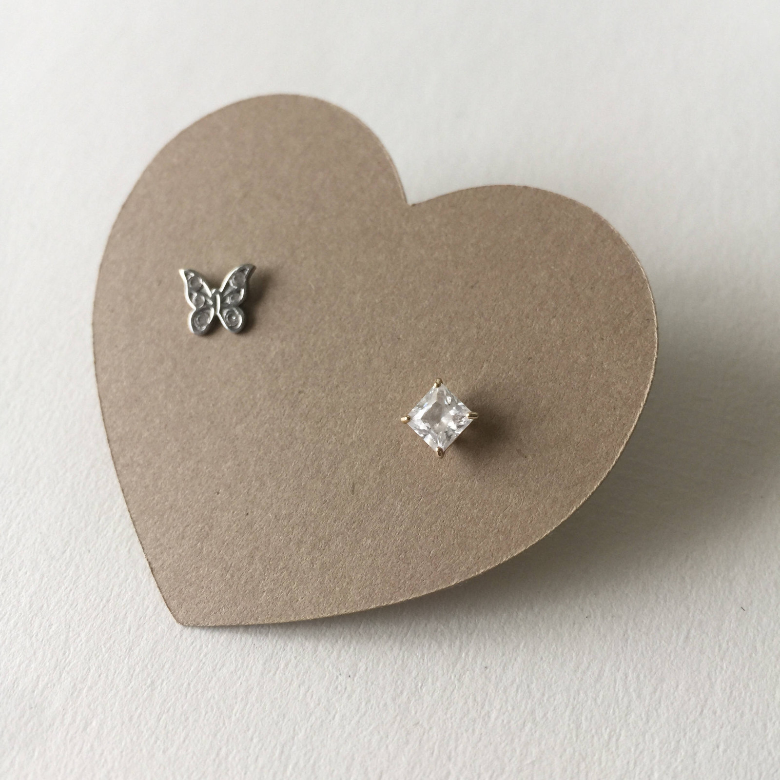 Blank Earrings Paper in Heart 80LB Card Stock for Jewelry(2" X 2") | eBay