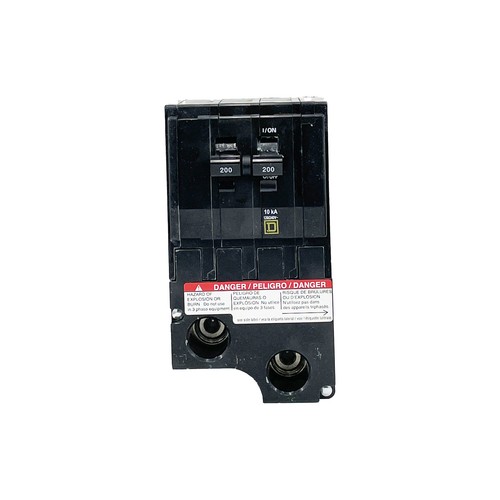 NIB - Square D - QO2200 - Mini Circuit Breaker - 200 A, 1-Phase, 240V ...