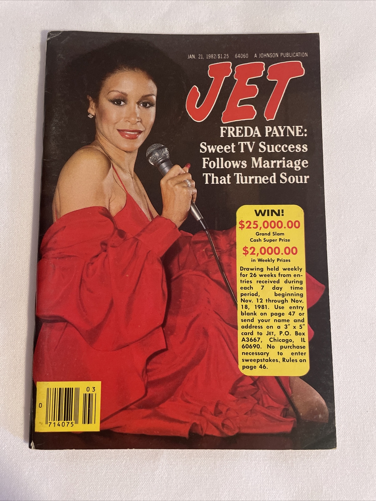 1982 January 21 JET Magazine, Freda Payne: Sweet TV Success (MH37) | eBay