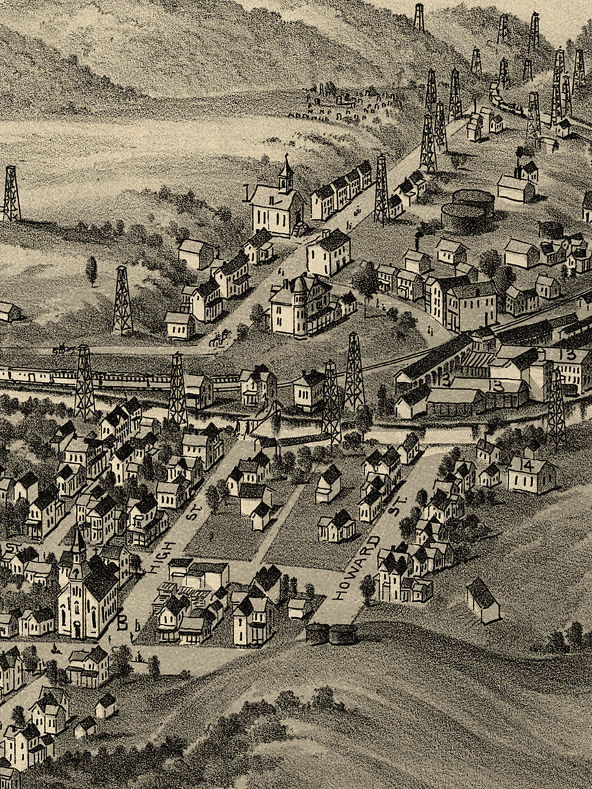 Mannington Wv City Map