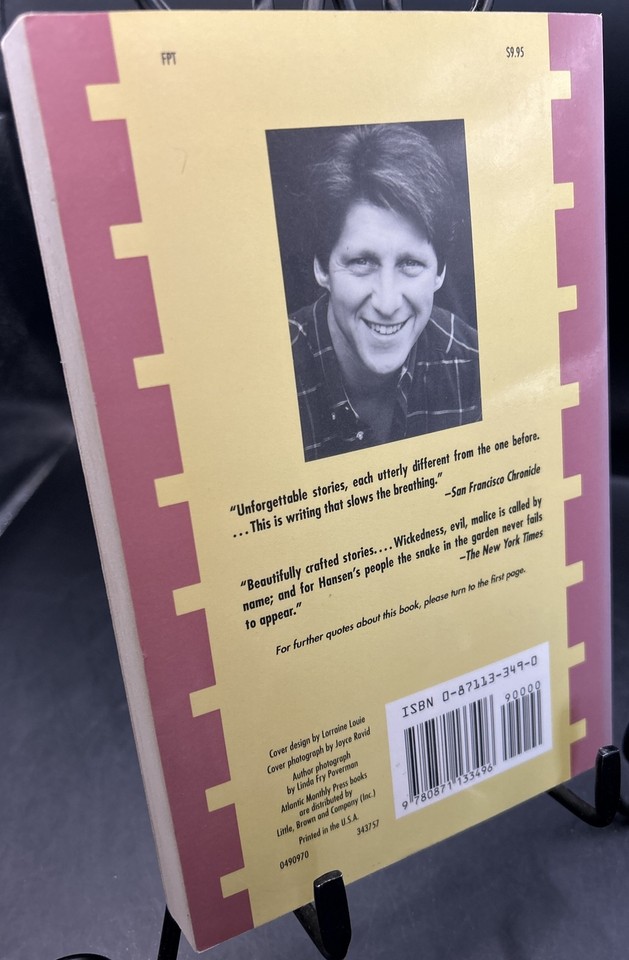 $4 Book! ~ Nebraska Stories (1989) ~ Ron Hansen ~ Like New ~ First ...