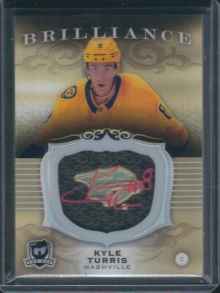 2018-19 The Cup Brilliance AUTO Kyle Turris B-KT Nashville Predators | eBay