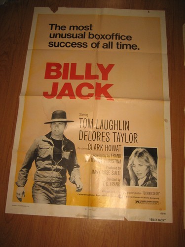 Billy Jack Original 1sh Movie Poster R73 Tom Laughlin, Delores Taylor ...