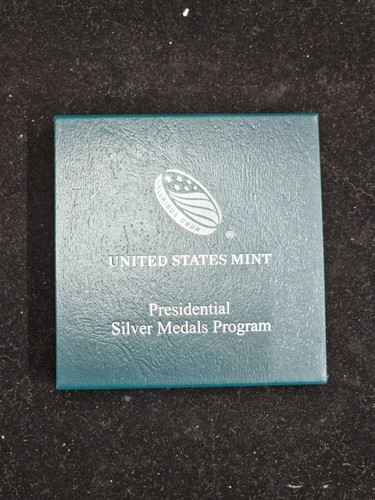 United States Mint John Quincy Adams Presidential Silver Medal W/ Box ...