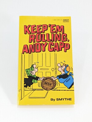 Keep 'Em Rolling, Andy Capp by Smythe (1975, Paperback) | eBay