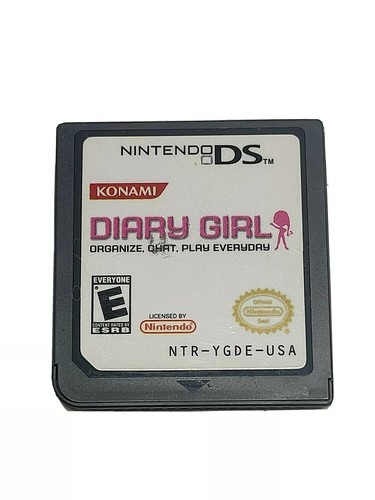 Diary Girl Nintendo DS Game Only (rare) Konami USA 83717241270 | eBay