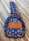 Chumbak Girls Small Owls Backpack Purse Very Cute Zippered & With Carry ...