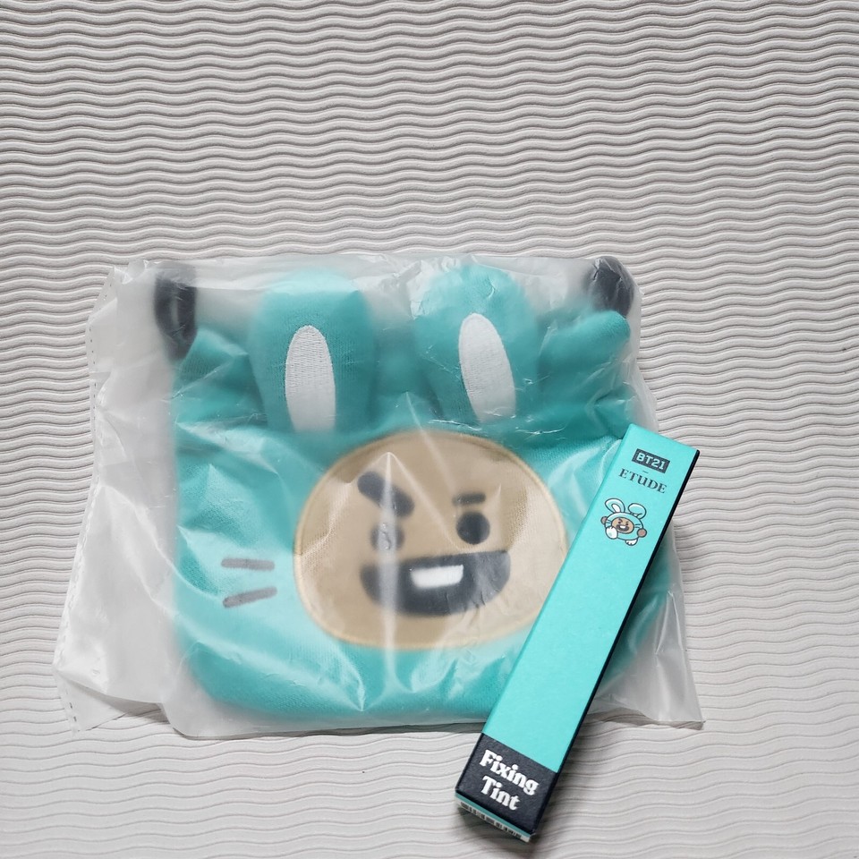 [BTS] BT21 X ETUDE FIXING LIP Tint + POUCH Set Tracking Lip Holder ...