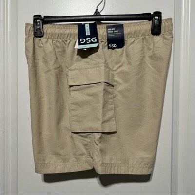 DSG Women's 3" Everyday High Rise Cargo Woven Short, Sandy Slate, Size ...
