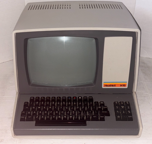 Vintage 1980 Heathkit H19 advanced video terminal computer Zenith Z89 ...