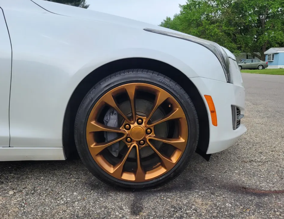 Wheels Burnt Copper Metallic Spray Paint Rims Steel Aluminum +Primer ...
