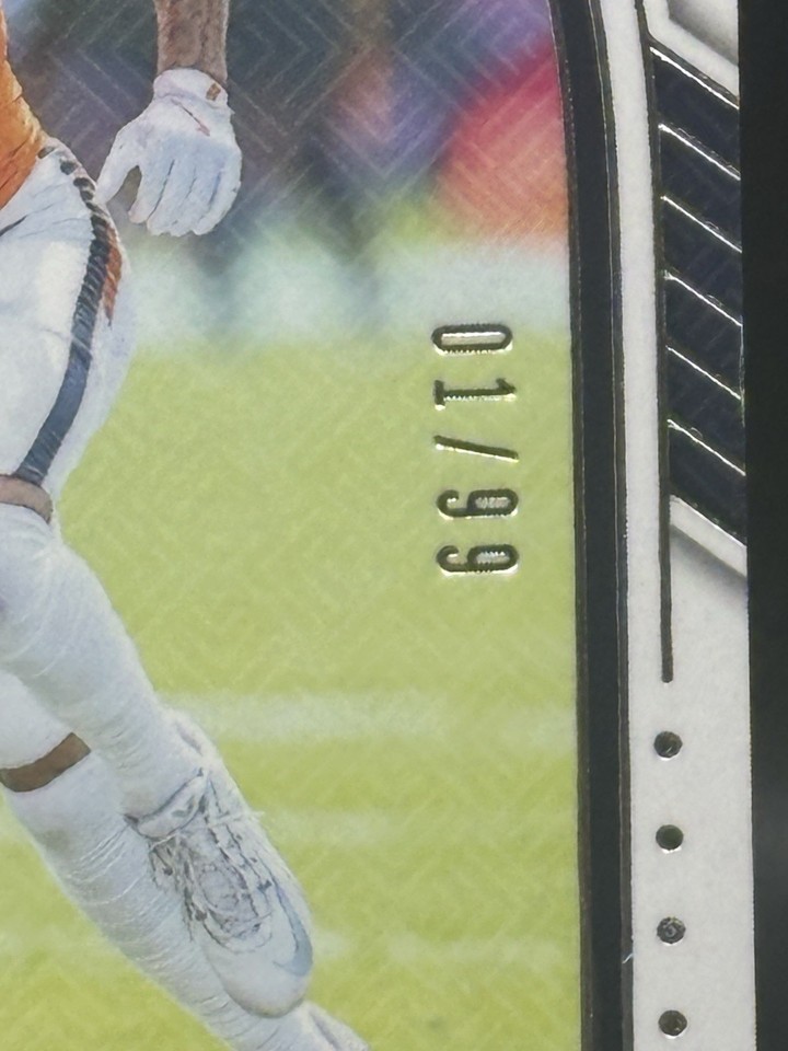 2024 National Treasures Troy Franklin Treasured Rookies RC 1st On Print ...