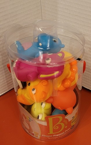 B Toys Animal Finger Puppets Lot Of 10 Waterproof 62243486010| eBay