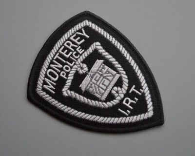 Monterey California Police IRT Subdued Patch ++ Mint CA | eBay