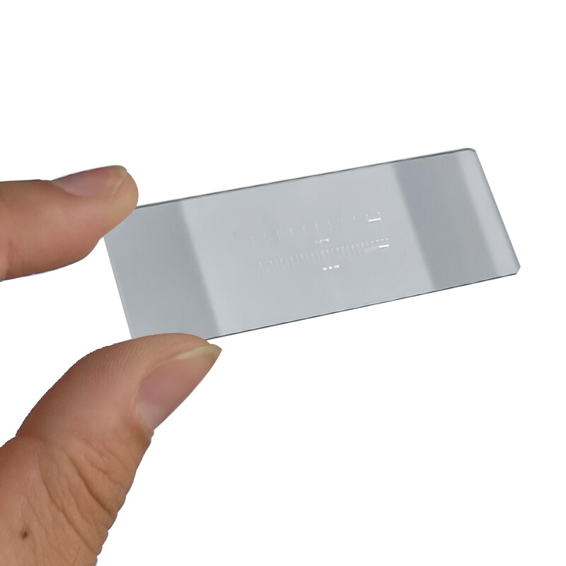 Micrometer Calibration Slide Microscope Stage Reticle Ruler 1Div.=1mm 0 ...