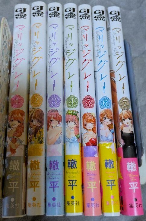 Marriage Gray Vol.1-7 Complete set Comics Taira Wadachi Manga Shueisha ...