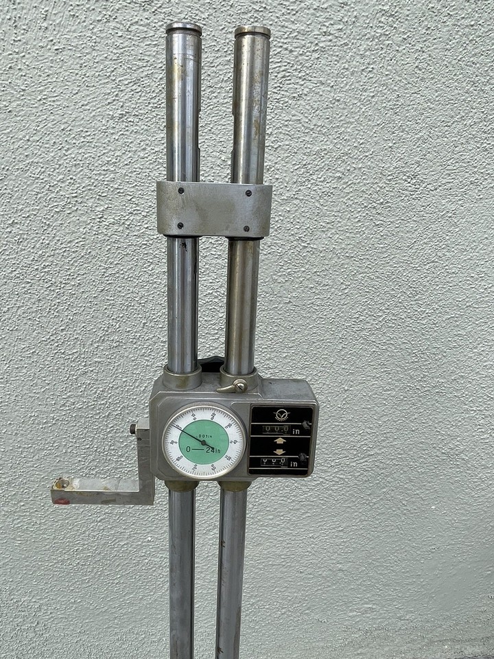 PRECISION DOUBLE BEAM 24" DIAL HEIGHT GAGE W/DIAL Aerospace | eBay