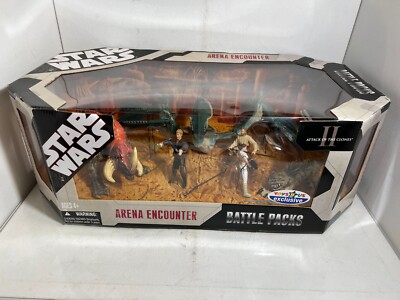 HASBRO ToysRUS Exclusive Star Wars ARENA ENCOUNTER BATTLE PACKS 30th ...