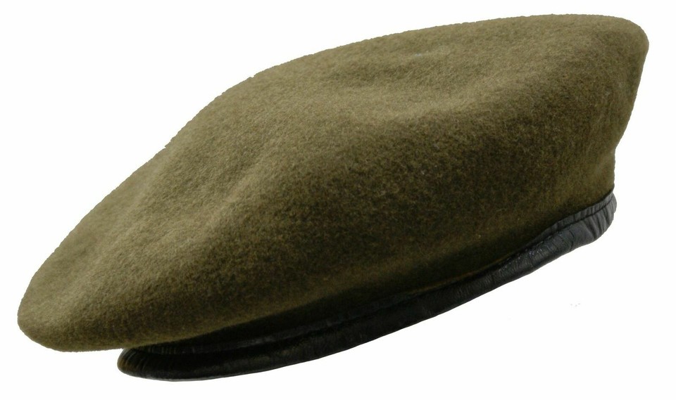 Army Beret British Combat Military Style Cadet Uniform Wool Hat Cap ...