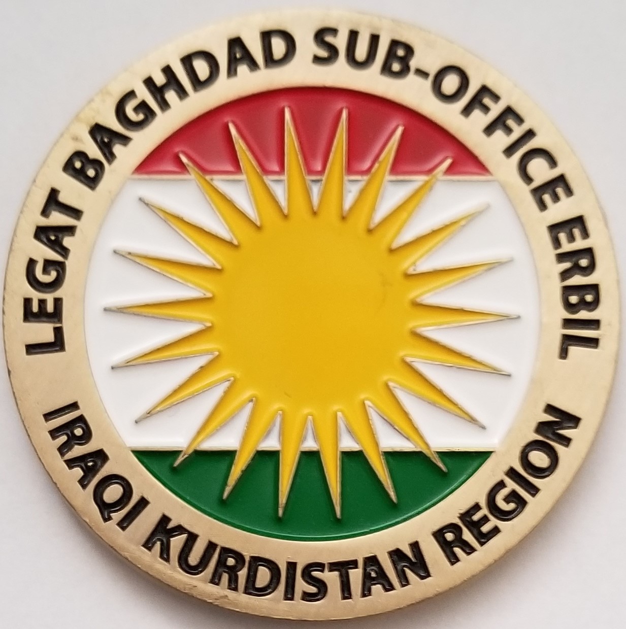 FBI DOJ Federal Bureau of Inv LegAt Iraqi Kurdistan Reg Baghdad Sub ...
