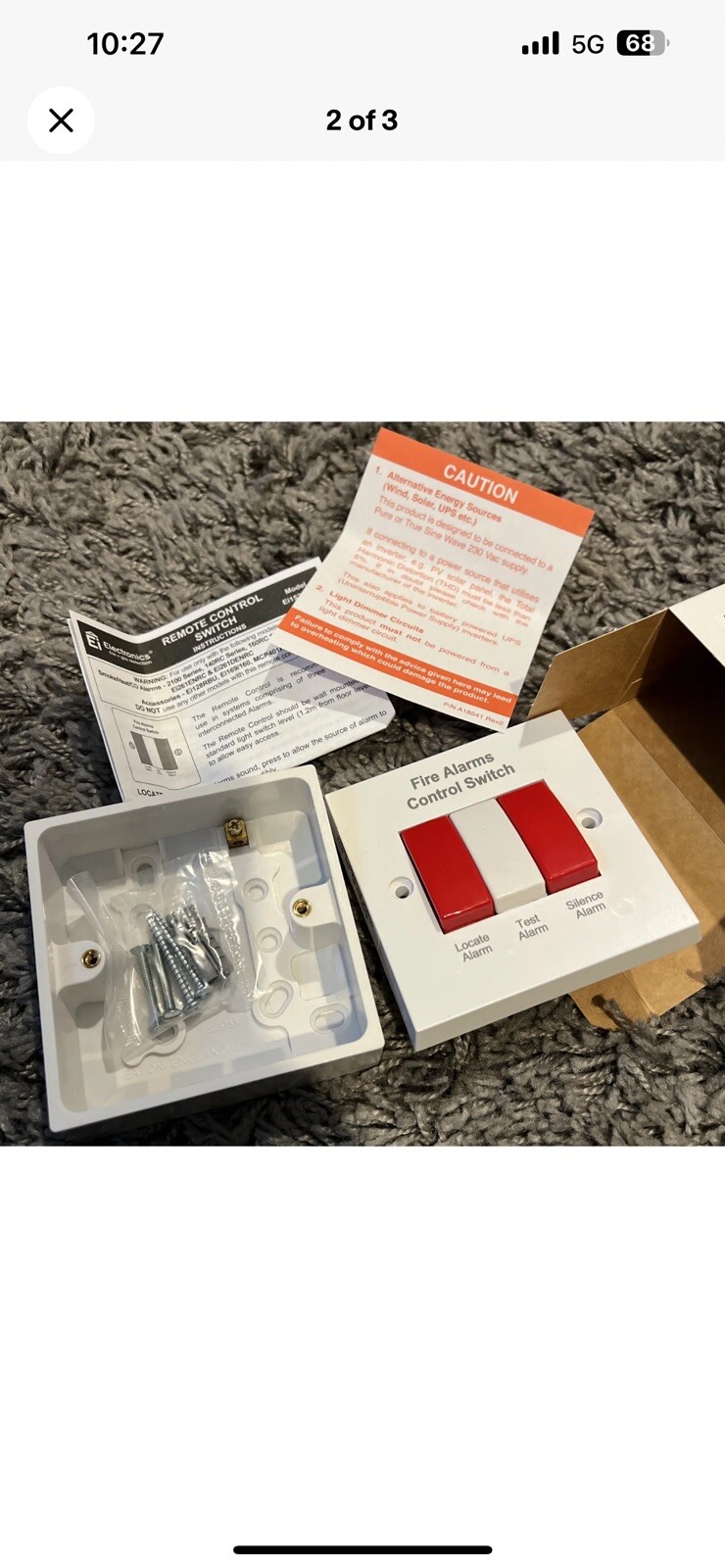 Aico+Ei1529RC+Hard+Wired+Alarm+Control+Switch online kaufen | eBay