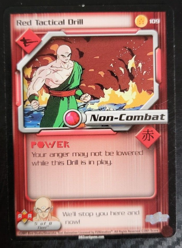 Dragonball Z - TCG - Red Tactical Drill #109 | eBay