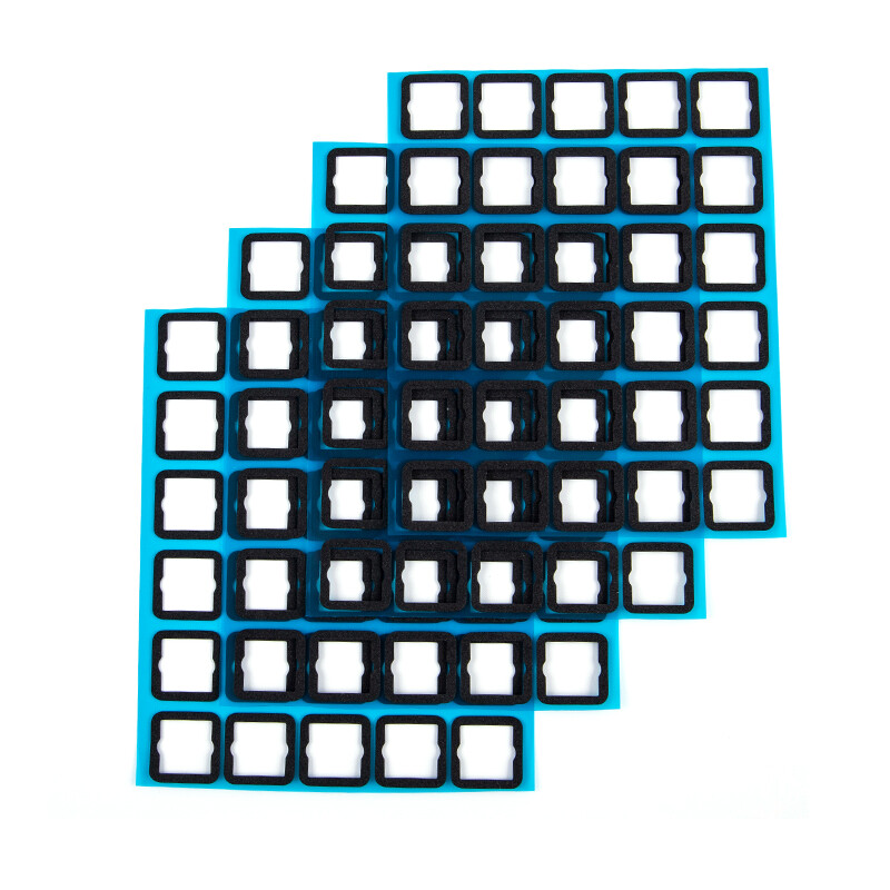 120pcs Mechanical Keyboard Switch Pad Single Switch Film Foam ...