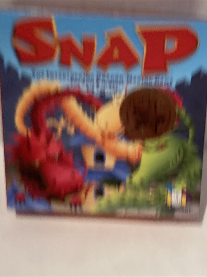 Gamewright Boardgame Snap - The Interlocking Dragon-Making Game (2002 ...