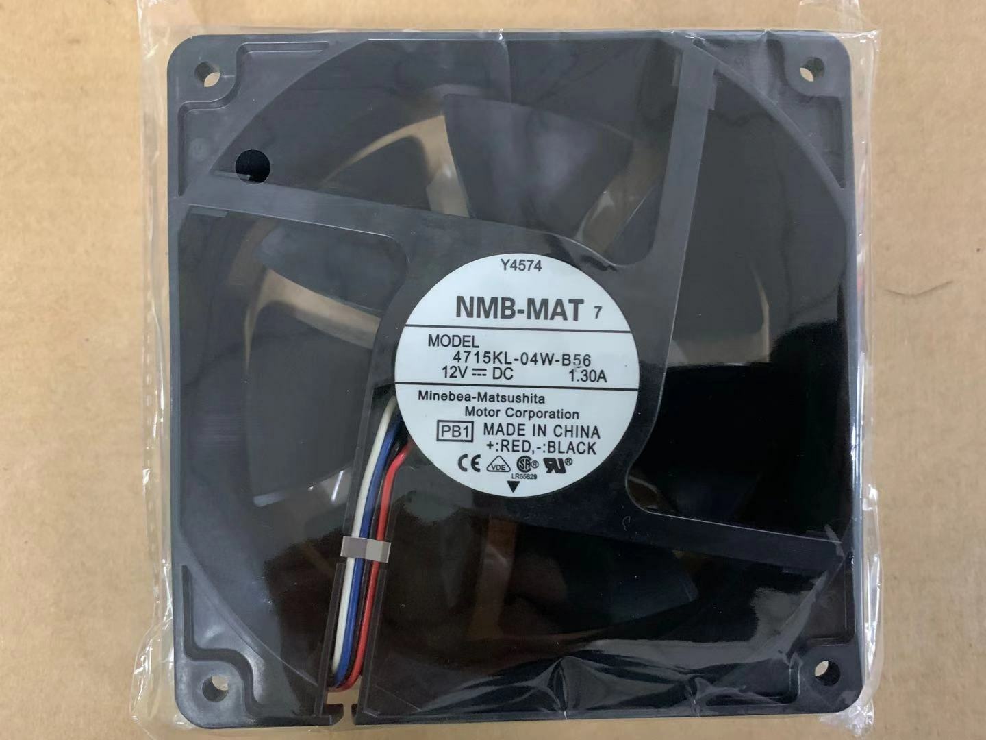 FOR NMB MAT 4715KL-04W-B56 4Pin 12V 1.30A PWM Fan Dell | eBay