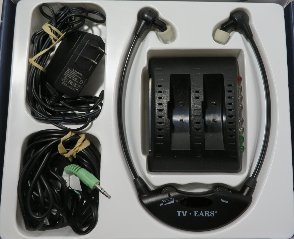 Tv Ears 50 Digital Wireless Headset System Ideal For Seniors Model 1550