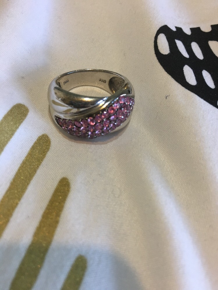 Pink Sapphire Ring | eBay