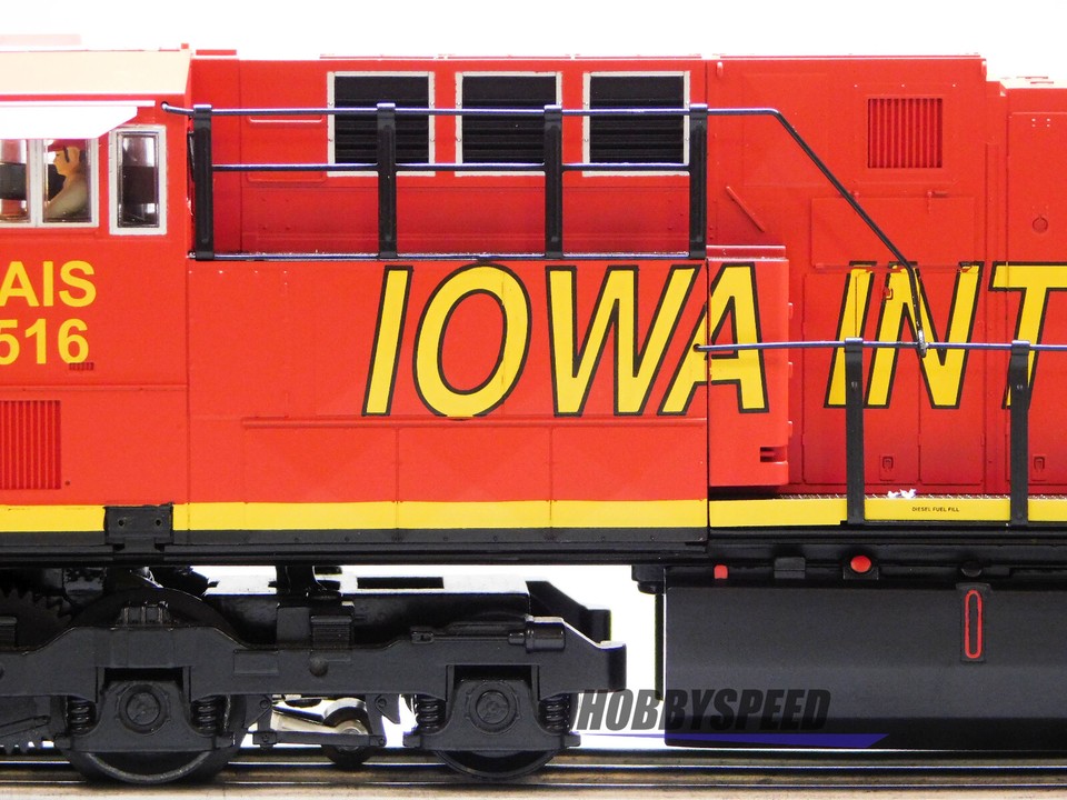 MTH RAILKING IOWA INTERSTATE ES44AC IMPERIAL DIESEL #516 O GAUGE 30 ...