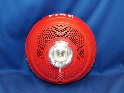 System Sensor Speaker Strobe - Red 783863048340| eBay