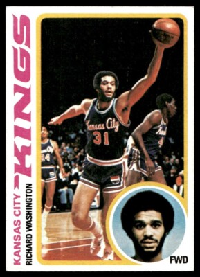 1978-79 Topps Richard Washington O1 Kansas City Kings #121 | eBay
