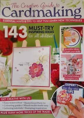 THE CREATIVE GUIDE TO CARD MAKING MAGAZINE VOLUME 1 (FREE SHIPPING NEW ...